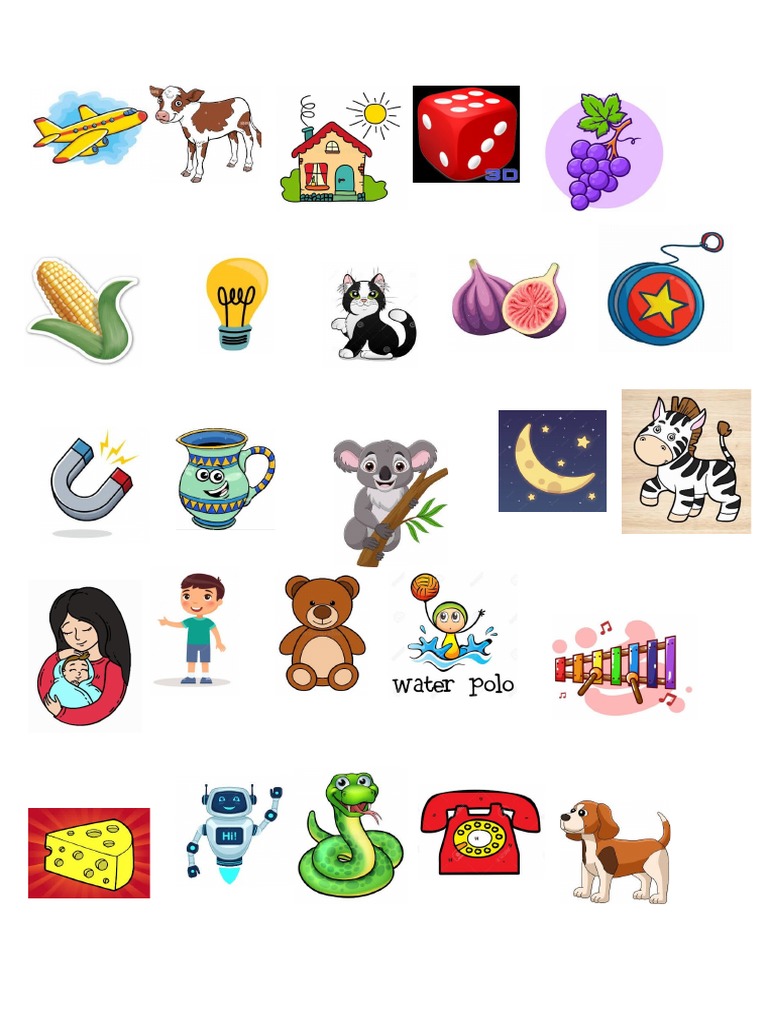 Imágenes Que Empiezan Con Cada Letra Del Alfabeto | PDF