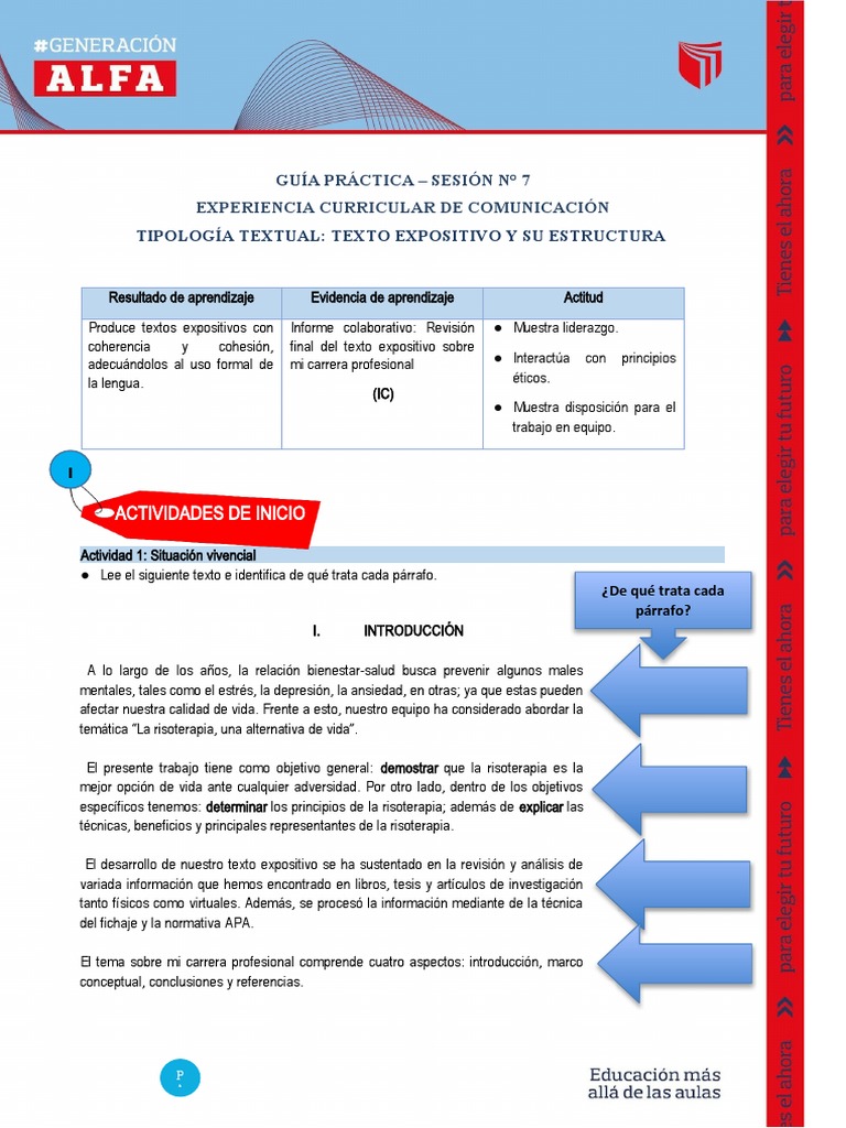 Guía Práctica S7 | PDF | Información | Aprendizaje