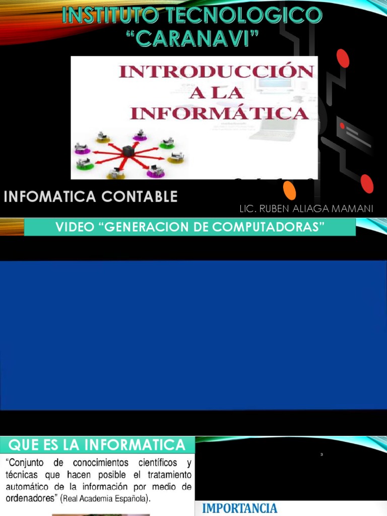 T-1 ICO (Introduccion A La Informatica) | PDF