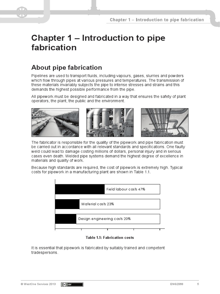 Chapter 1 - Introduction To Pipe Fabrication | PDF
