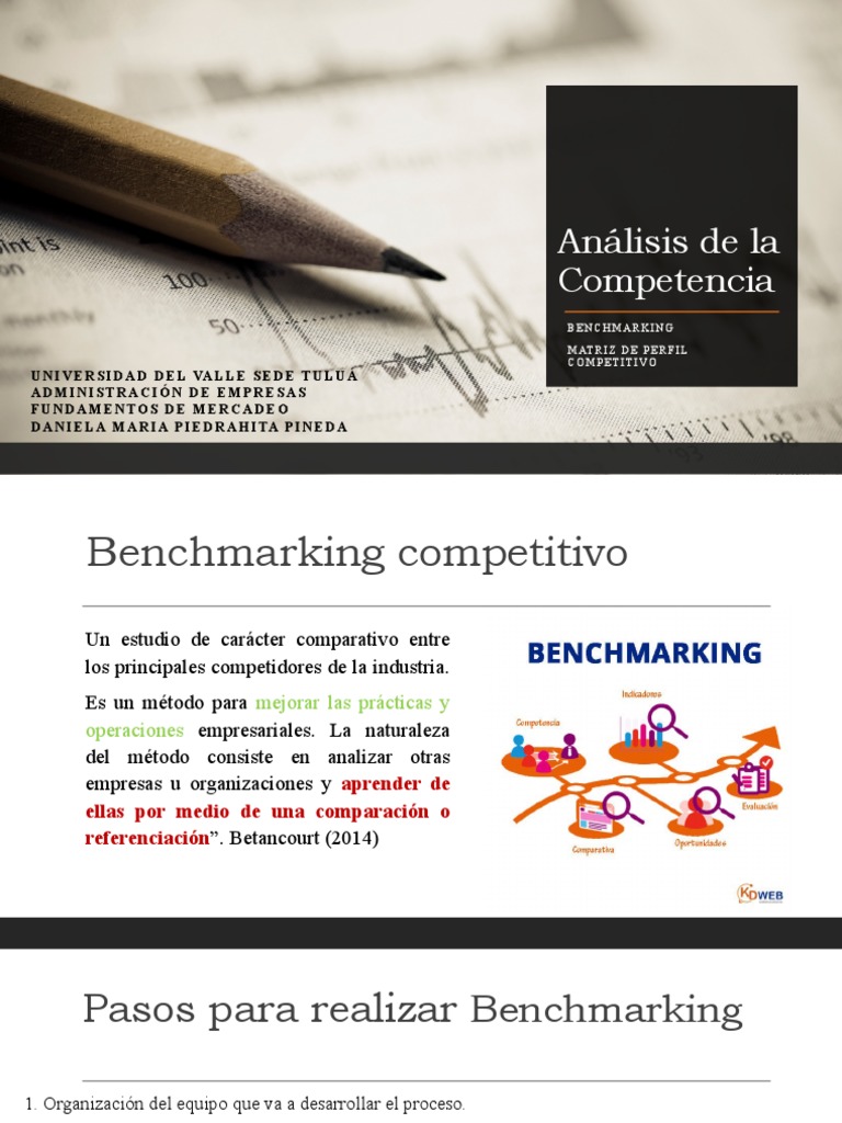 Análisis de la Competencia | PDF | Benchmarking | Marketing