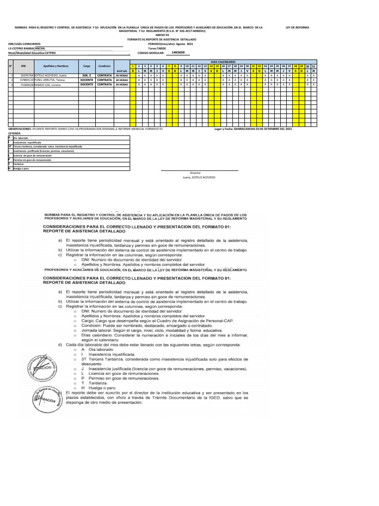 1 10295764 SOTELO ACEVEDO, Juana 2 O7894119 PUNIL URRUTIA, Teresa 3 ...