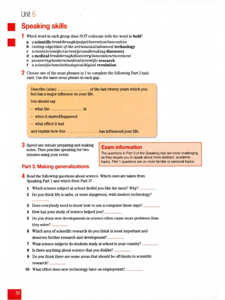 PW - Listening - U8 - in 1 bản | PDF