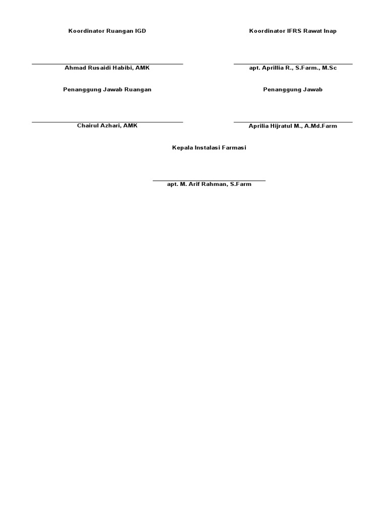 Stock Emergency IGD | PDF