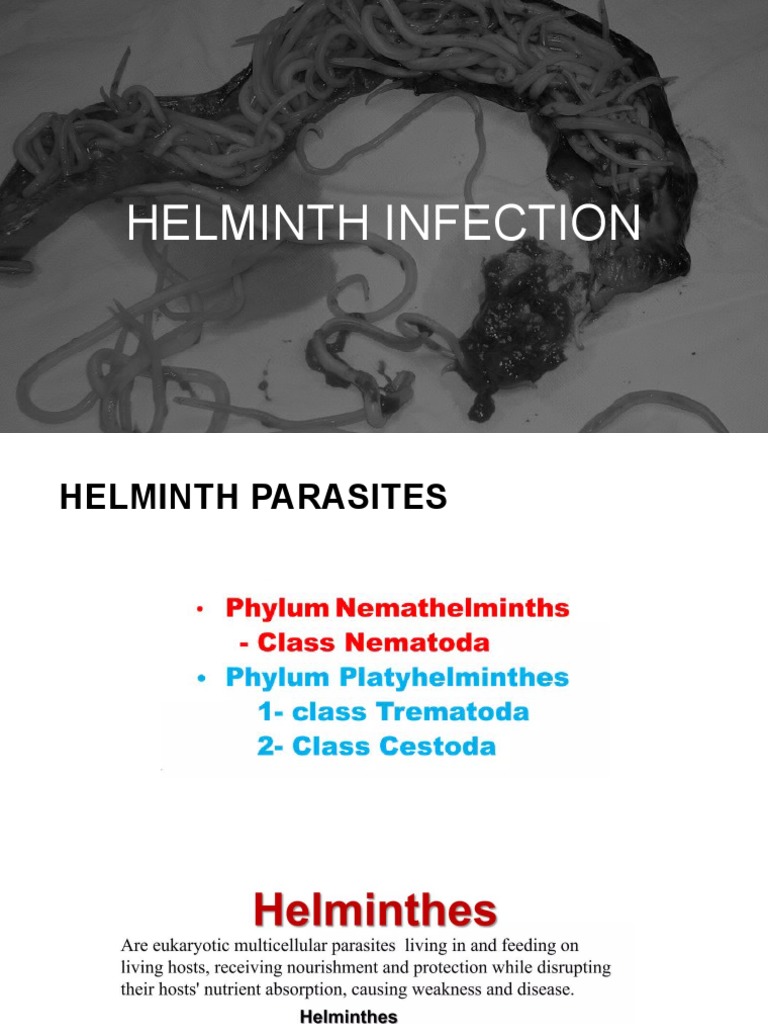 Helminth Infection: Types & Prevention | PDF | Wellness