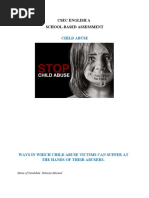 English Sba Oral Presentation | PDF | Language Arts & Discipline