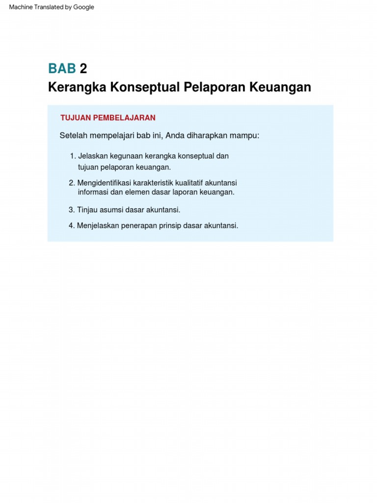 2 Kerangka Konseptual Pelaporan Keuangan: Setelah Mempelajari Bab Ini ...