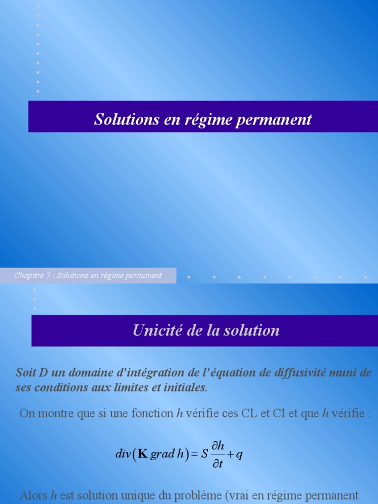 Solutions en Régime Permanent | PDF | Analyse complexe | Fonction ...