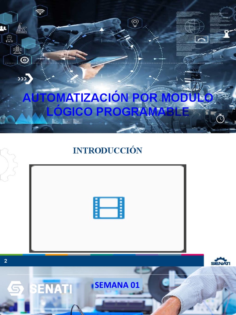 Semana 01 - Automatización Por Módulo Lógico Programable | PDF ...