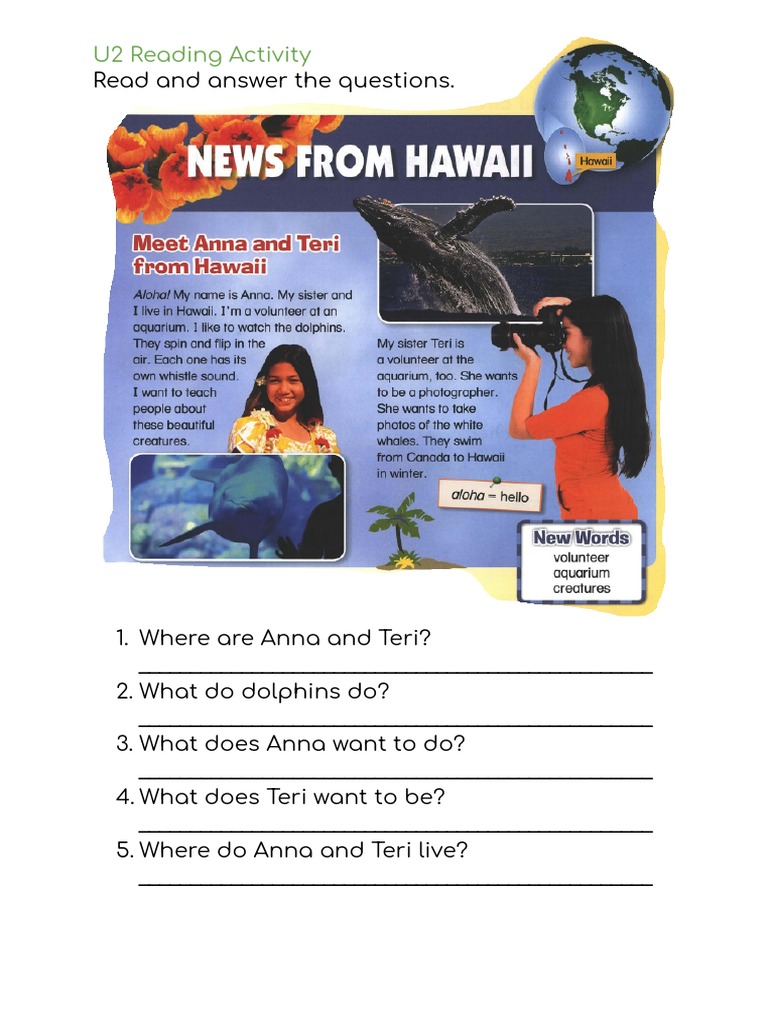 U2 Reading Comprehension Quiz | PDF