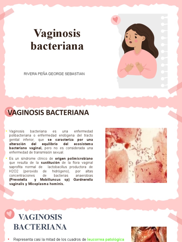 Vaginosis Bacteriana: Síntomas y Tratamiento | PDF | Especialidades ...