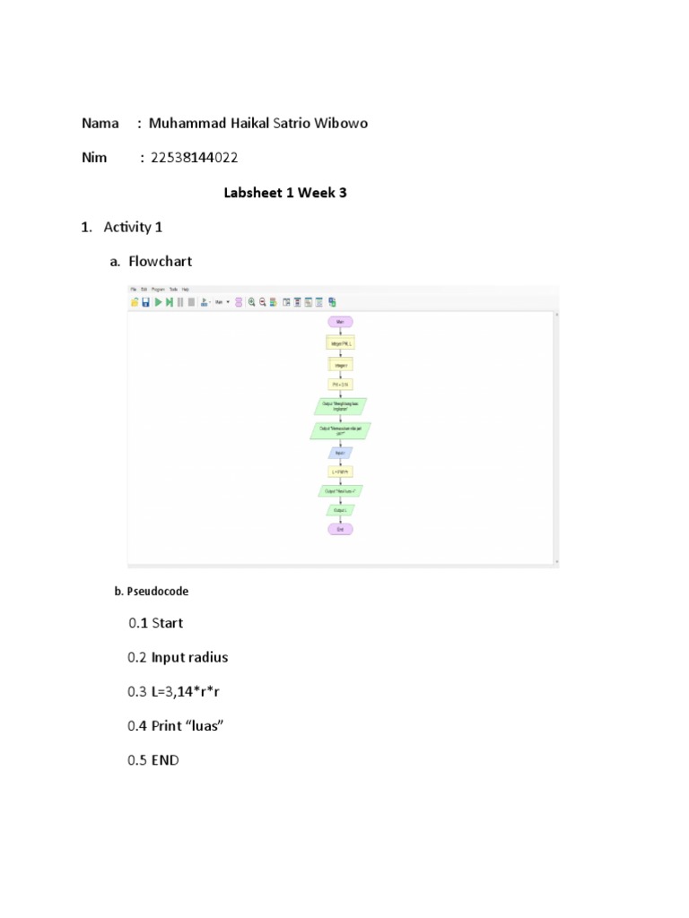 Muhammad Haikal Satrio 22538144022 | PDF