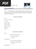 Work Immersion Resume Sample - Docx 6 PDF | PDF