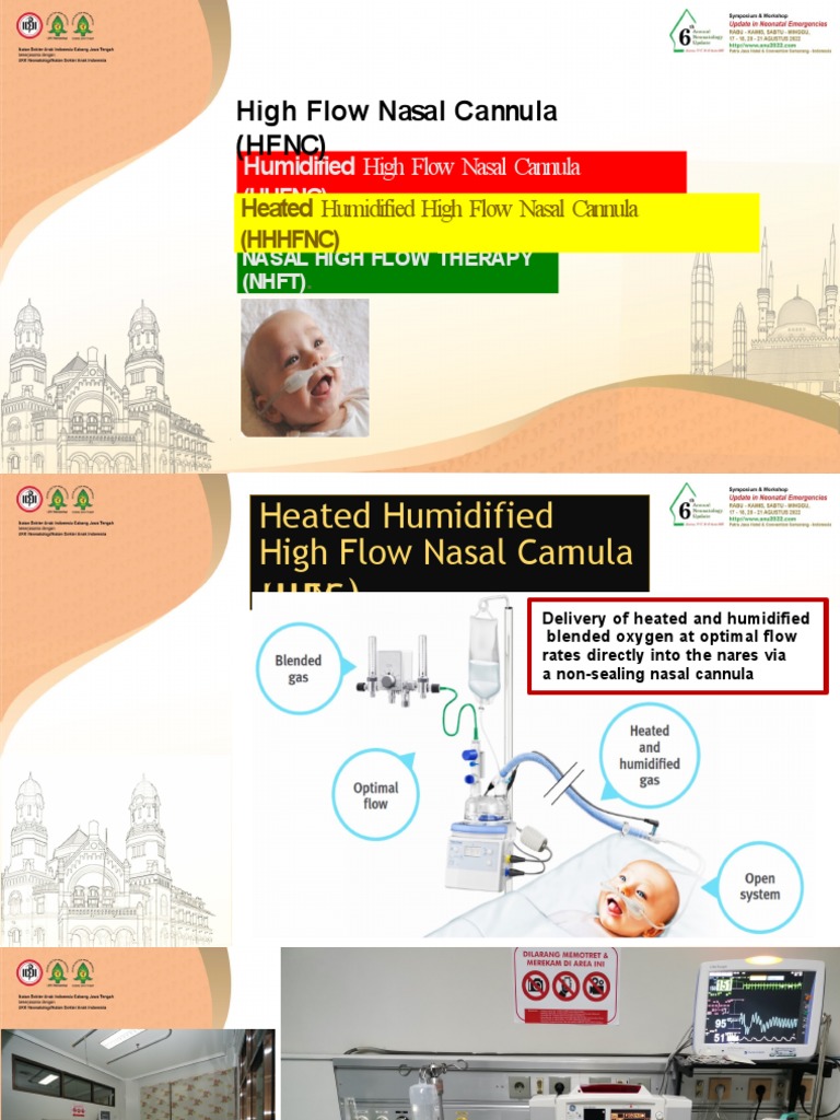 Materi WS NIV ANU 2022 - High Flow Nasal Cannula (HFNC) | PDF