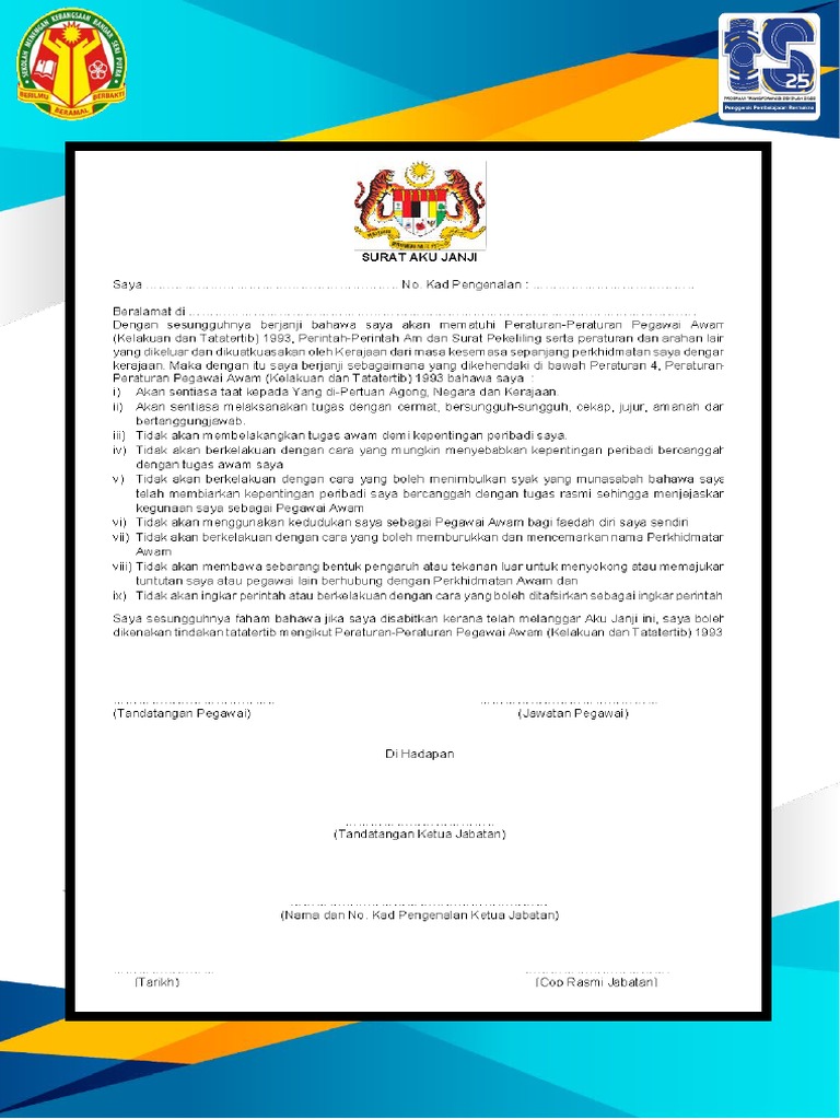 B1B2 - Surat Aku Janji | PDF