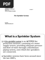 Basics of AFSS Design | PDF | Fire Sprinkler System | Valve