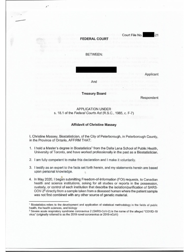 Brief Affidavit Redacted | PDF