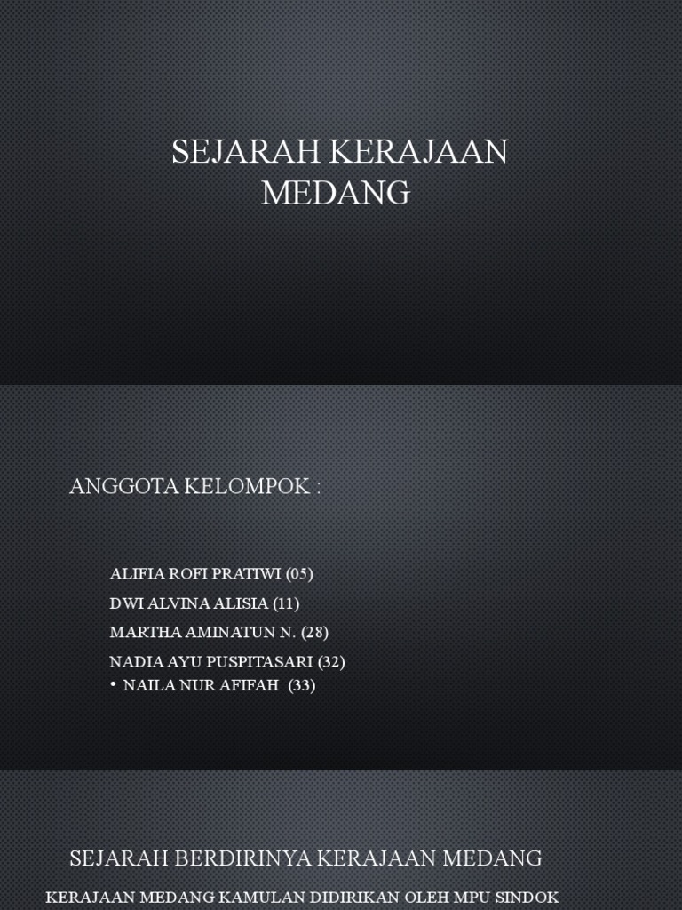 Kerajaan Medang | PDF