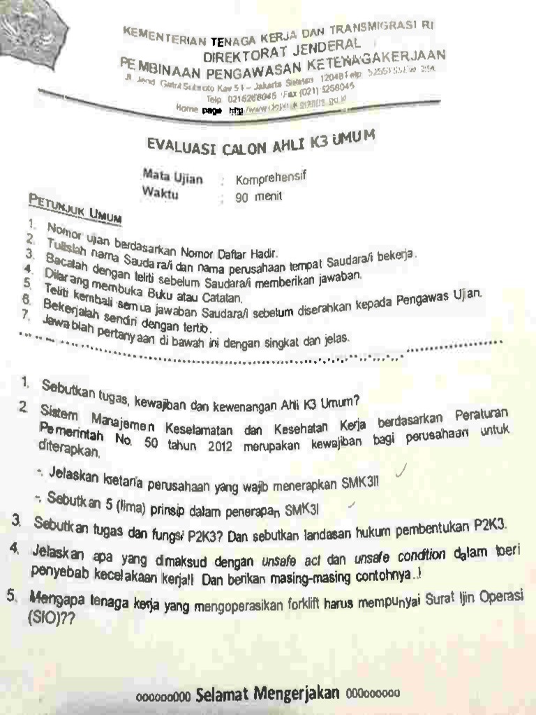 Contoh Soal Esay & Study Kasus | PDF