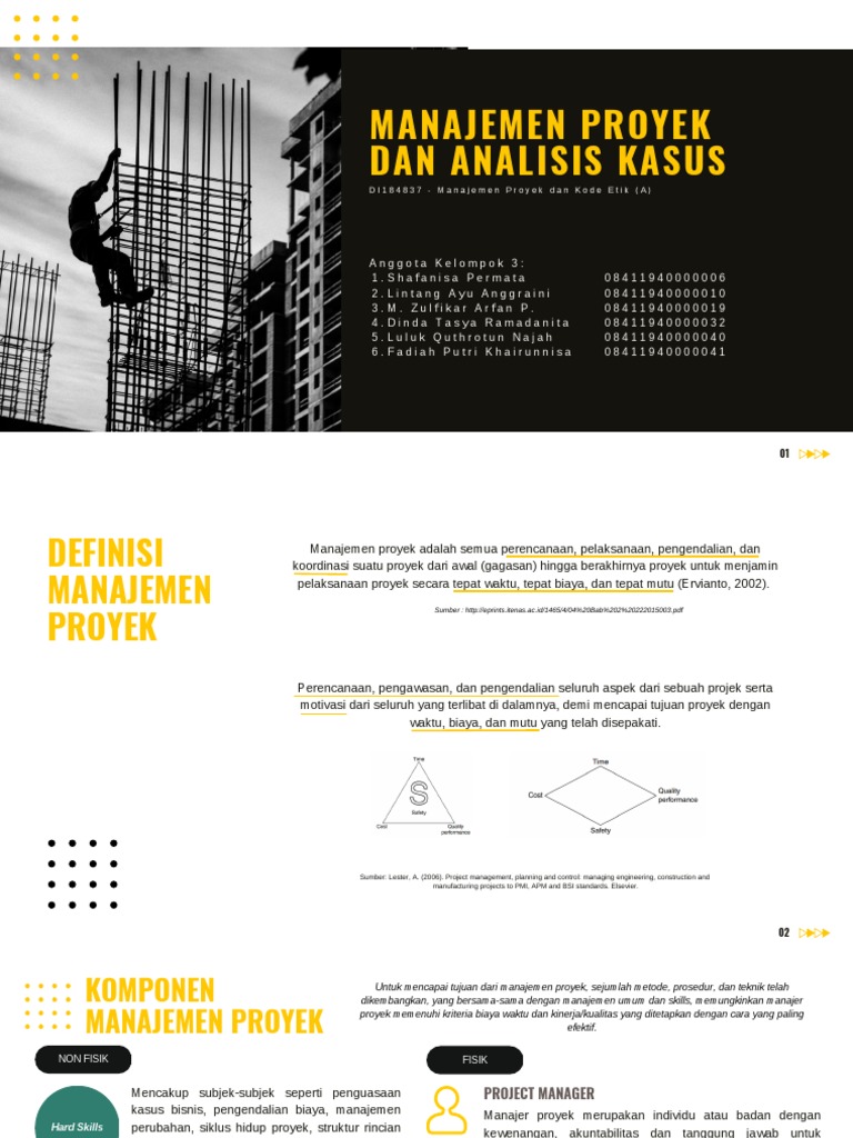 Tugas 01 - Manajemen Proyek A - Kelompok Lintang | PDF Tugas 01 - Manajemen Proyek A - Kelompok Lintang | PDF