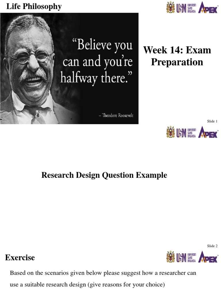 Week 14: Exam Preparation: Slide 1 | PDF | Coefficient Of Determination | Errors And Residuals