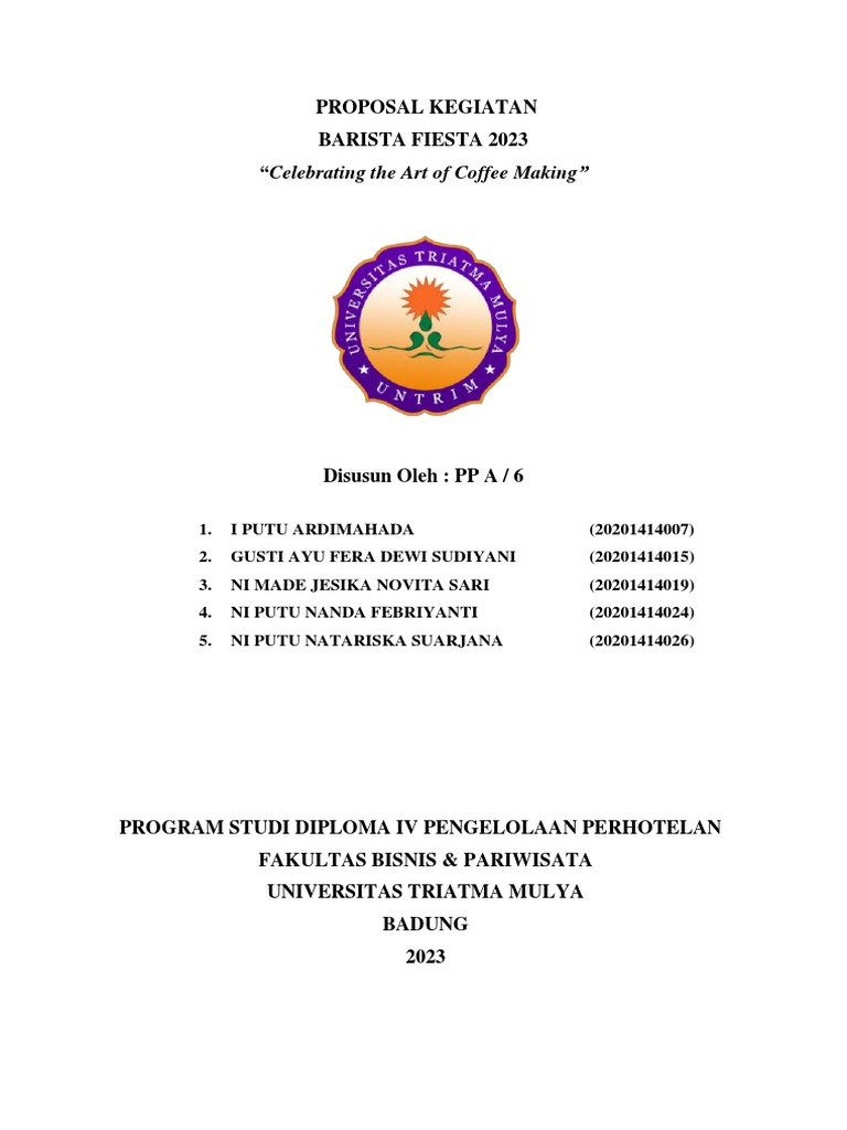 Proposal UTS MKO Kelompok | PDF