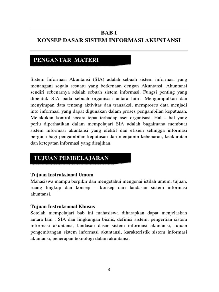 Bab1 AIS | PDF | Komputer