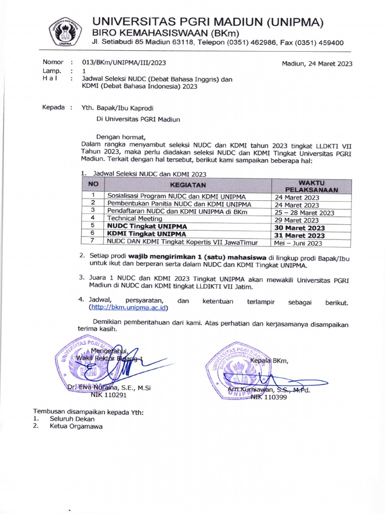 NUDC Dan KDMI | PDF | Sains & Matematika