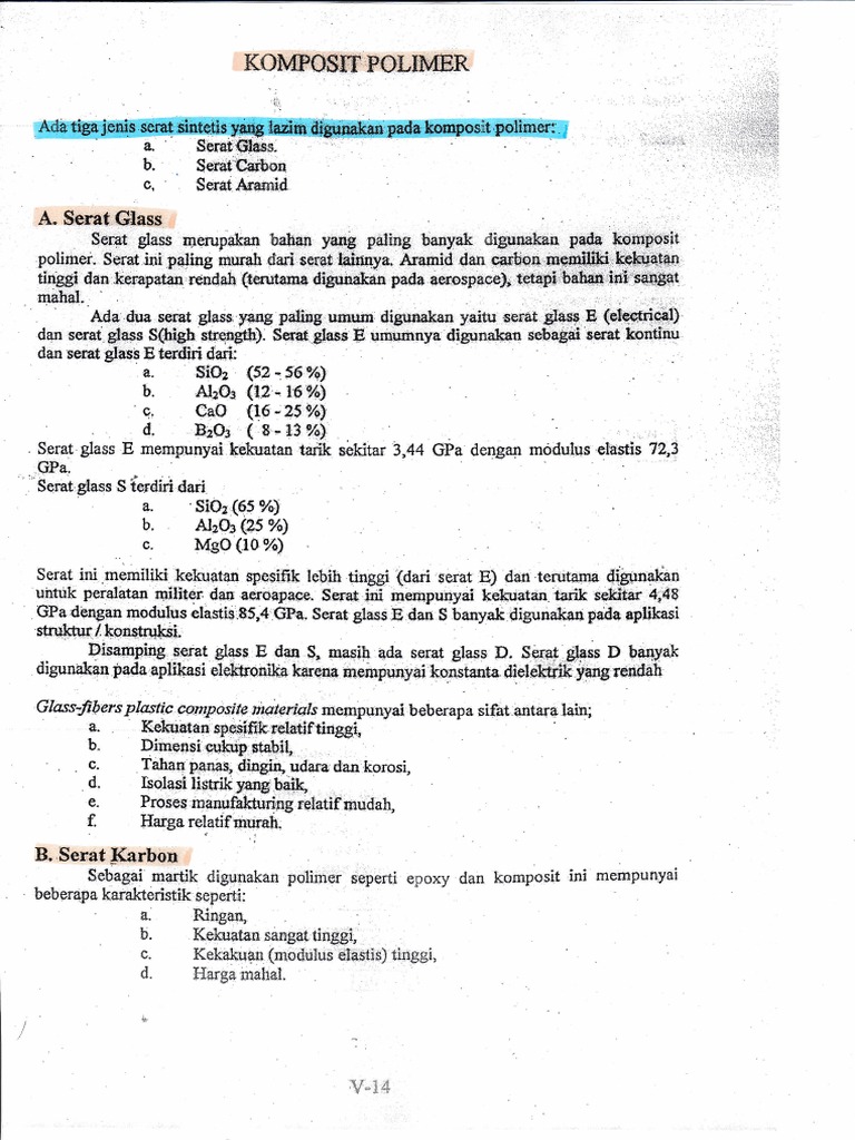 Komposit Polimer | PDF