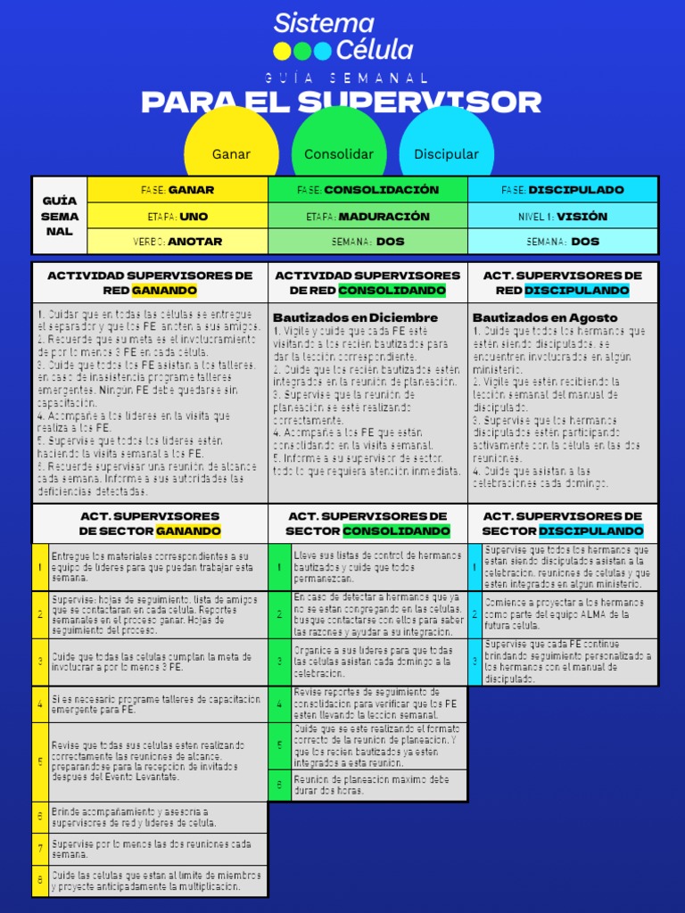 Guía 2 Supervisor - ANOTAR | PDF