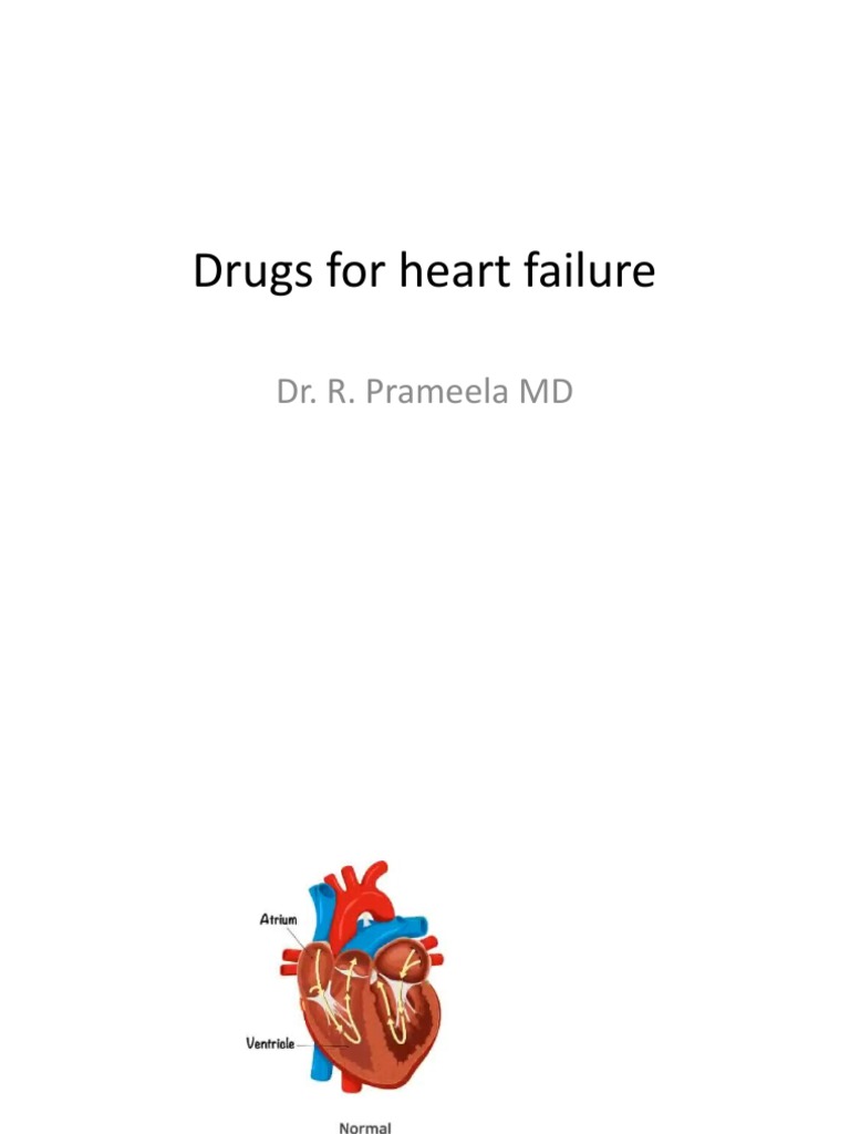 Drugs For Heart Failure | PDF