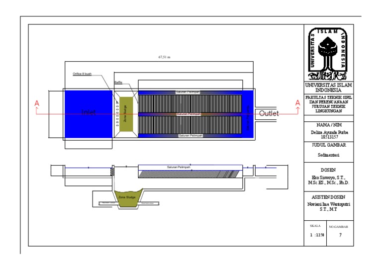 Layout Sedimentasi | PDF
