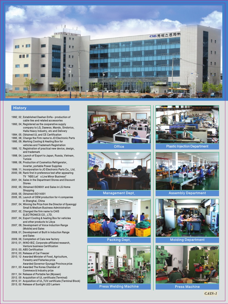 History: CAIS-1 | PDF | Electrical Connector | Screw