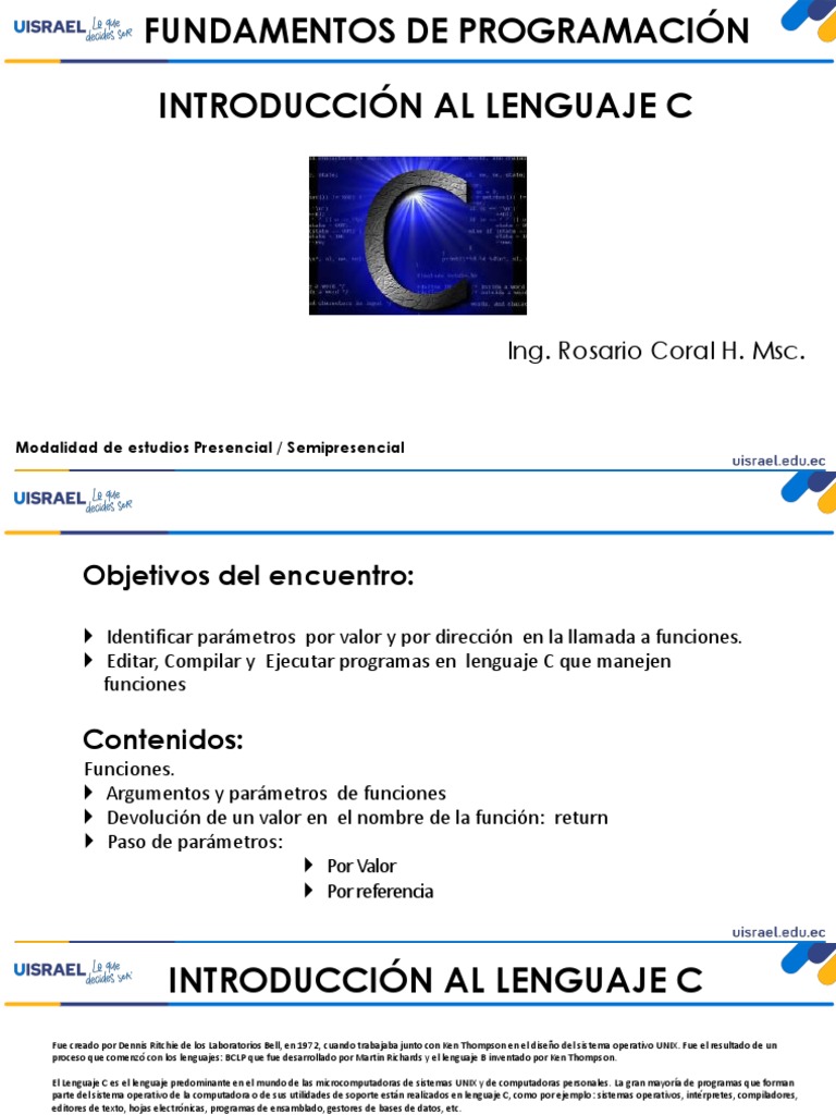 Introduccion a C | PDF | Programa de computadora | Programación