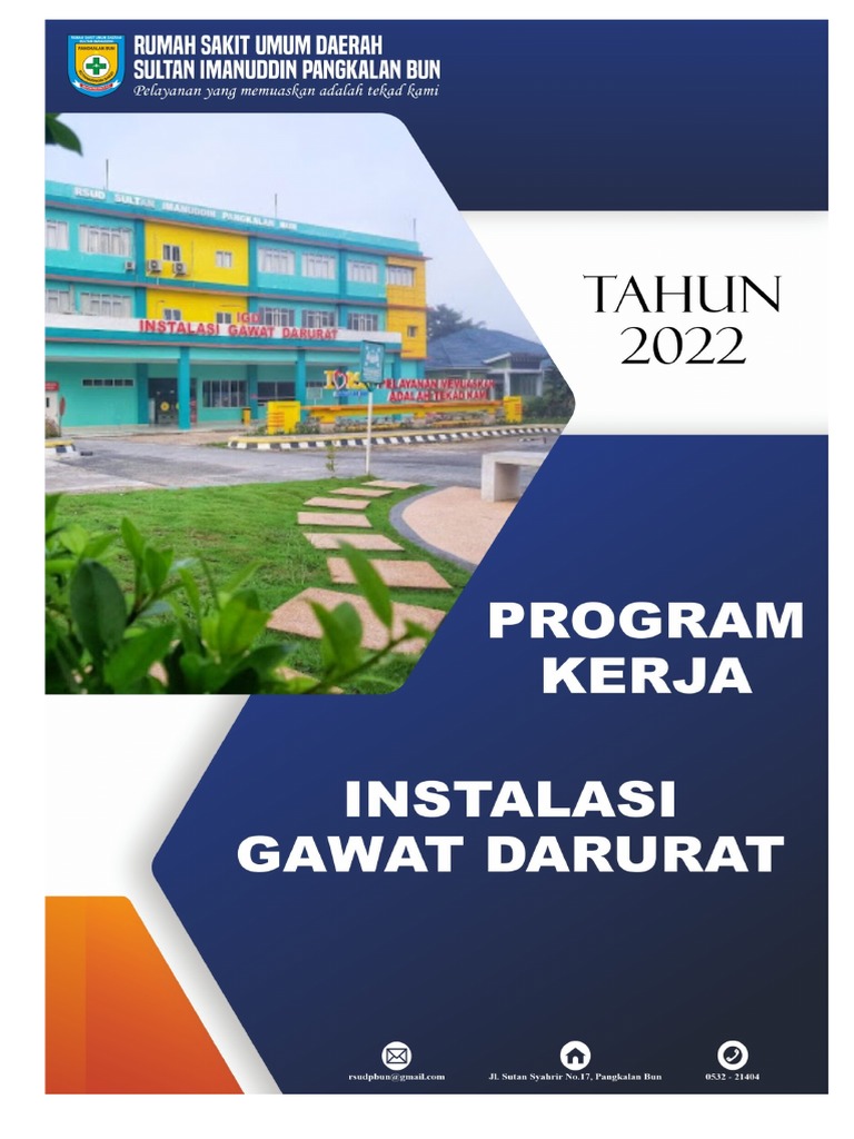 Program Kerja IGD 2020 | PDF