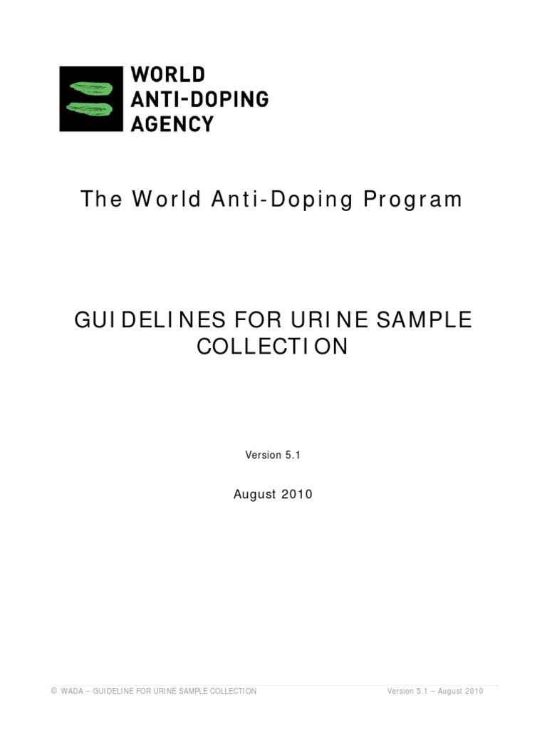 Guideline | PDF | Doping In Sport