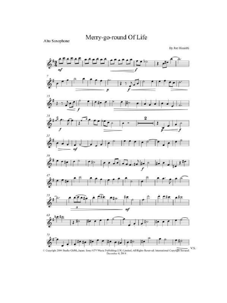 Merry-go-Round of Life | PDF