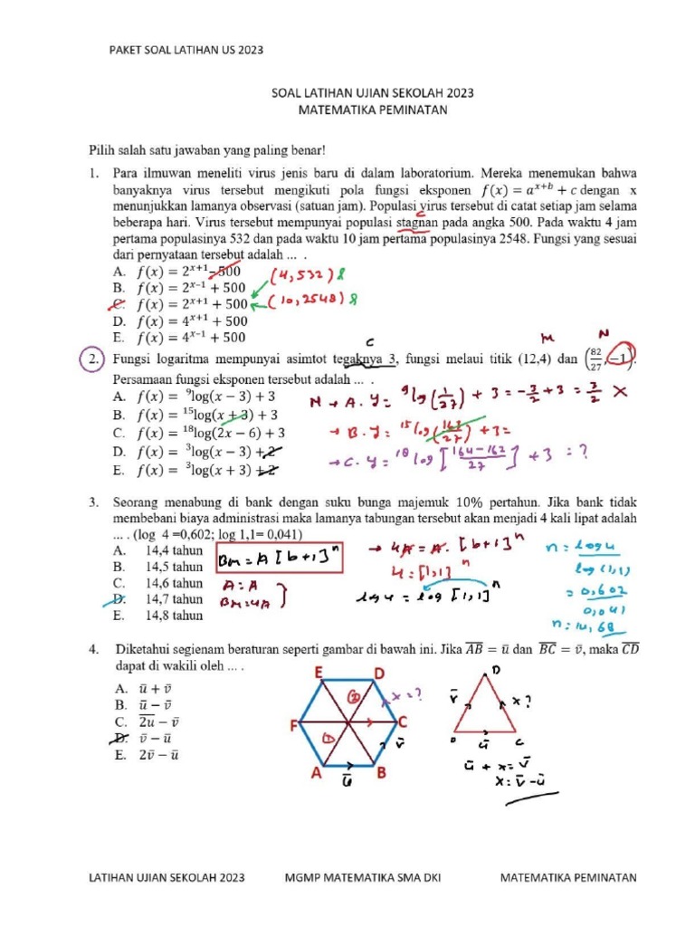 Bahas Lat.US Mat-Minat SMA Labs [2023] Fix | PDF
