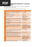 Approved Qualifications for AssocRICS | PDF | Real Estate Appraisal