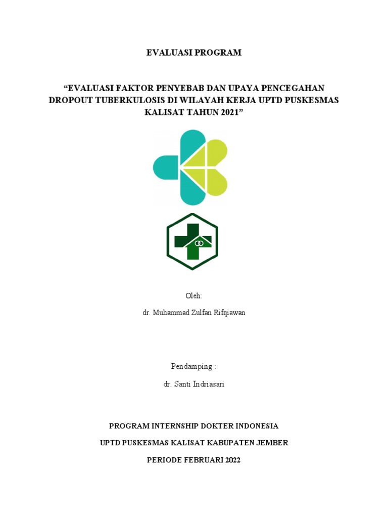 Evaluasi Program: Oleh: Dr. Muhammad Zulfan Rifqiawan | PDF