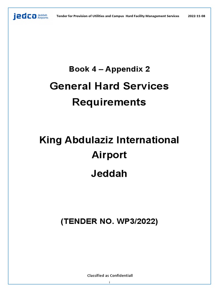 Utilities and Campus - Appendix 2 - General Hard Services Requirements | PDF | Regulatory ...