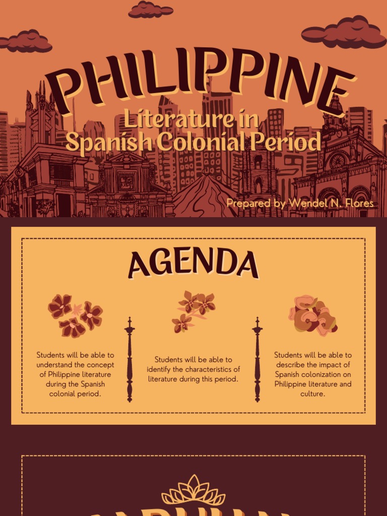 Philippine Literature in The Spanish Colonial Period | PDF ...