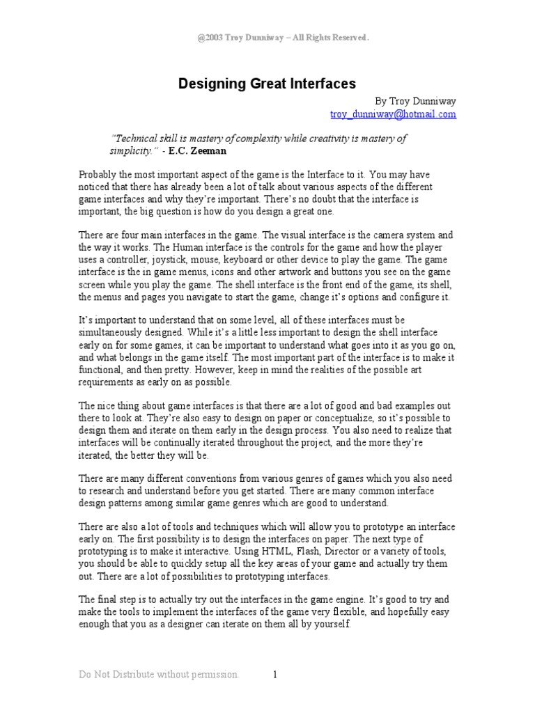 Designing Great Interfaces Pdf Graphical User Interfaces Usability