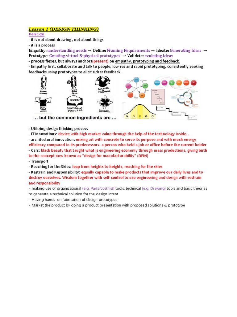 E112 MSA Notes To Be Printed | PDF | Lever | Marketing