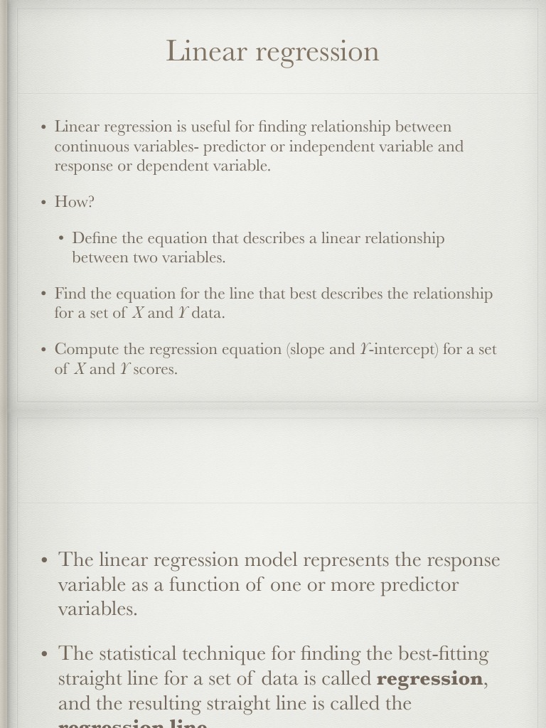 Regression | PDF | Coefficient Of Determination | Regression Analysis Regression | PDF | Coefficient Of Determination | Regression Analysis