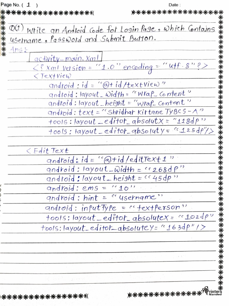 UpdatedM.A.D Practical Assignment | Download Free PDF | Android (Operating System) | System Software