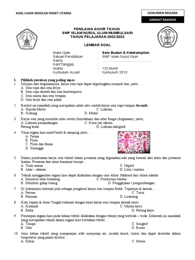 Pas SBK | PDF | Seni