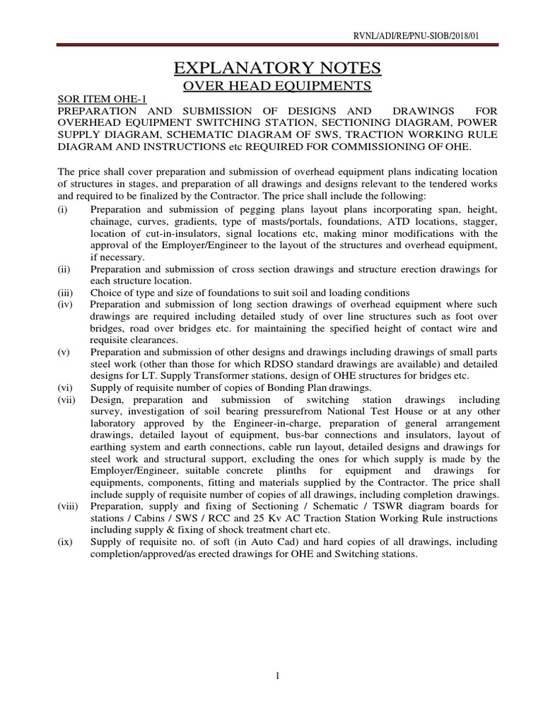 9.explanatory Notes RE & GES | PDF | Insulator (Electricity) | Transformer