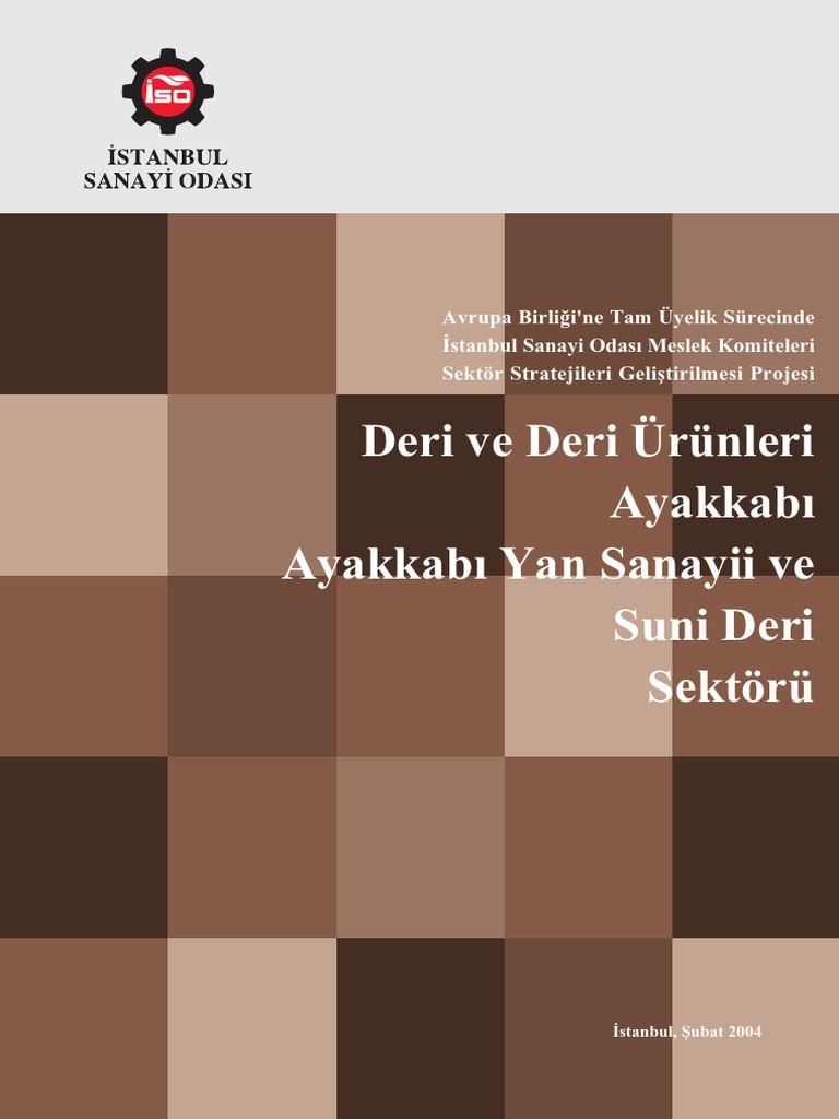 Deri Ve Deri Urunleri Ayakkabi Yan Sanayii Ve Suni Deri Sektoru 278 | PDF