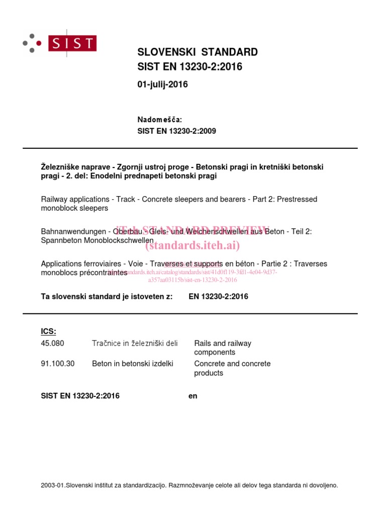 BS En-13230-2-2016 | PDF | Building Engineering